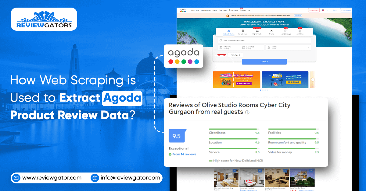 How Web Scraping is Used to Extract Agoda Product Review Data
