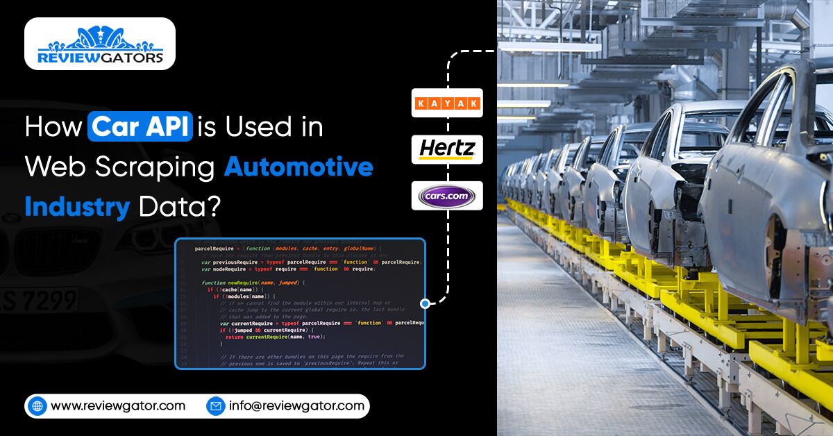 How Car API is Used in Web Scraping Automotive Industry Data