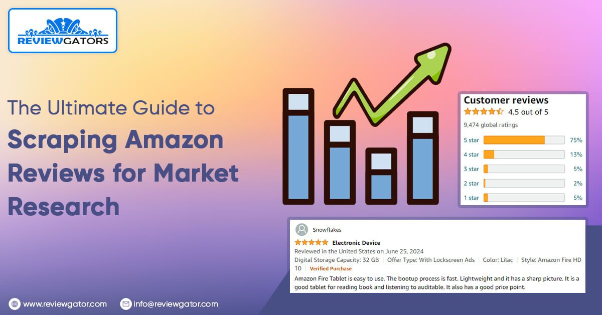 The Ultimate Guide To Scraping Amazon Reviews For Market Research